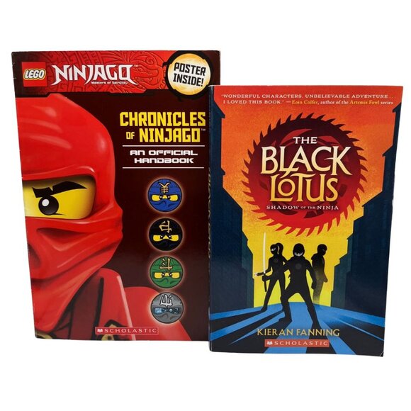 Accents | Ninjathemed Book Set Lego Ninjago Black Lotus Shadow Of The ...